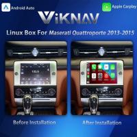 China Viknav Linux Interface Box for Maserati Quattroporte 2013-2015 with Wireless CarPlay for sale