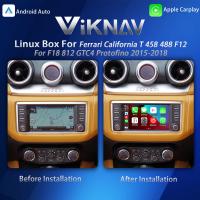 China Viknav Linux Interface Box for Ferrari 2015-2018 Wireless CarPlay Android Auto 2GB RAM for sale