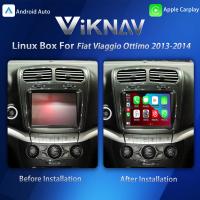 China Viknav Linux Interface Box for Fiat Viaggio Ottimo Wireless CarPlay Android Auto 2GB RAM for sale