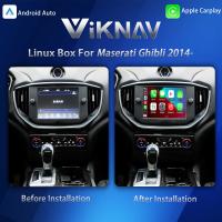 China Viknav Linux Interface Box for Maserati Ghibli 2014 Wireless CarPlay Android Auto 2GB RAM for sale
