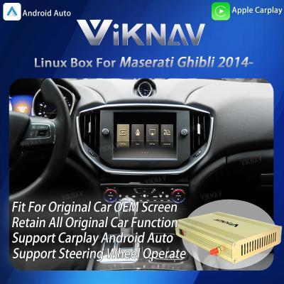 China Viknav Linux Interface Box for Maserati Ghibli 2014 Wireless CarPlay Android Auto 2GB RAM for sale