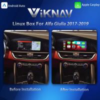 China Viknav Linux Interface Box for Alfa Giulia 2017-2019 Wireless CarPlay Android Auto 2GB RAM for sale