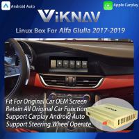China Viknav Linux Interface Box for Alfa Giulia 2017-2019 Wireless CarPlay Android Auto 2GB RAM for sale