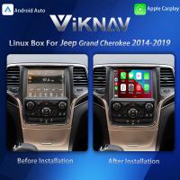 China Viknav Linux Interface Box for Jeep Grand Cherokee 2014-2019 with Wireless CarPlay for sale