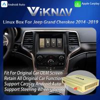 China Viknav Linux Interface Box for Jeep Grand Cherokee 2014-2019 with Wireless CarPlay for sale