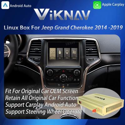 China Viknav Linux Interface Box for Jeep Grand Cherokee 2014-2019 with Wireless CarPlay for sale