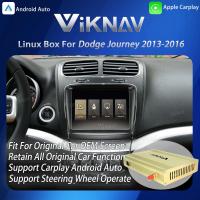China Viknav Linux System Interface Box for Dodge Journey 2013-2016 with 2GB RAM Wireless CarPlay Android Auto for sale