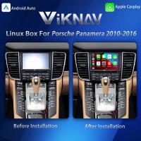 China Viknav Linux Interface Box for Porsche Panamera 2010-2016 with Wireless CarPlay for sale