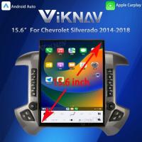 China VIKNAV 15.6-inch Android 13 Car Radio for Chevrolet Silverado GMC Sierra 2014-2018 with 8GB RAM 128GB ROM for sale