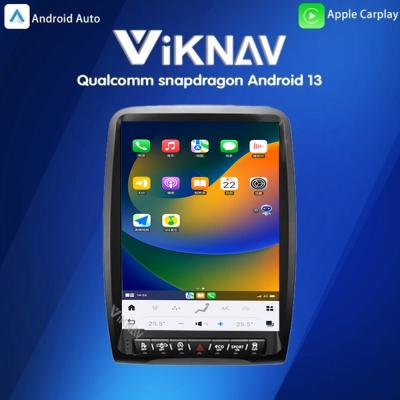 China VIKNAV 13.8 inch Android Head Unit for Dodge Durango 2014-2016 with 8GB RAM 128GB Storage Wireless CarPlay for sale