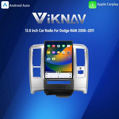 China VIKNAV 13.8 Inch Android 13 Car Radio for Dodge RAM 2008-2011 with 8GB RAM 128GB ROM Wireless CarPlay for sale