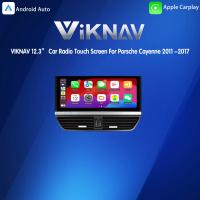 China VIKNAV 12.3-inch Android 13 Car Radio for Porsche Cayenne 2011-2017 with 8GB RAM 128GB ROM for sale