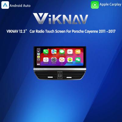 China VIKNAV 12.3-inch Android 13 Car Radio for Porsche Cayenne 2011-2017 with 8GB RAM 128GB ROM for sale