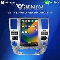 China Viknav 12.1 Inch Android Auto Car Radio for Nissan Armada 2009-2010 with 8GB RAM 128GB ROM and GPS Navigation for sale