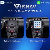 China Viknav 12.1 Inch 4G Car Radio for Nissan 370Z 2008-2018 | 4GB RAM 64GB ROM Android Head Unit for sale