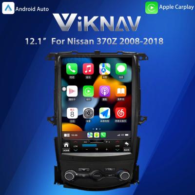 China Viknav 12.1-Inch 128GB Android Head Unit for Nissan 370Z 2008-2018 with 4G LTE and Wireless CarPlay for sale