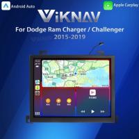China Viknav 8GB RAM 128GB ROM Car Radio Stereo for Dodge Ram Charger/Challenger 2015-2019 with GPS Navigation & Wireless CarPlay for sale