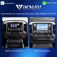 China Viknav Android Box for Chevrolet Silverado GMC Sierra 2014-2018 - 8 Inch Screen with 4GB RAM 64GB ROM Wireless CarPlay for sale