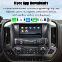China Viknav Android Box for Chevrolet Silverado GMC Sierra 2014-2018 - 8 Inch Screen with 4GB RAM 64GB ROM Wireless CarPlay for sale