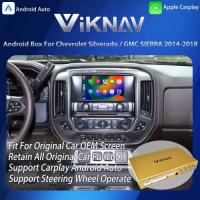 China Viknav Android Box for Chevrolet Silverado GMC Sierra 2014-2018 - 8 Inch Screen with 4GB RAM 64GB ROM Wireless CarPlay for sale
