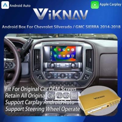 China Viknav Android Box for Chevrolet Silverado GMC Sierra 2014-2018 - 8 Inch Screen with 4GB RAM 64GB ROM Wireless CarPlay for sale