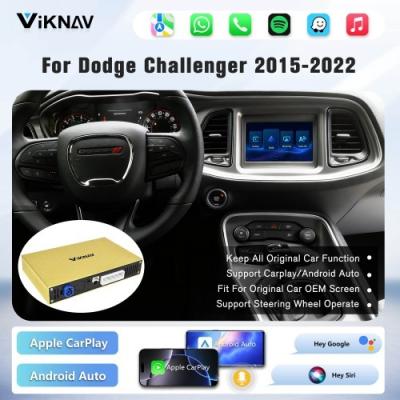 China Linux Interface Box for Dodge Challenger 2015-2022 with Wireless Android Auto and 2GB RAM System Upgrade for sale