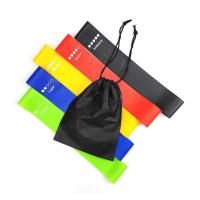 China Gym Workout Elastic Resistance Band Latex 5 Pieces Fitness Band for sale