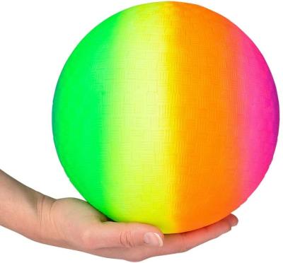 China Kids Soft Dodge Inflatable Playground Ball Toy Colorful Customized Logo for sale