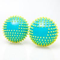 China Custom Funny Massaging Double Color Toy Inflatable Ball For Child for sale