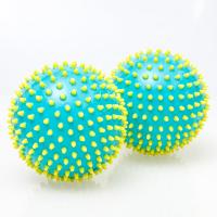 China Custom Funny Massaging Double Color Toy Inflatable Ball For Child for sale
