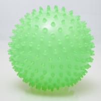 China PVC Glow In The Dark Size 15CM Inflatable Massage Ball For Kids for sale