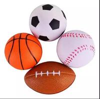 China Custom PU Foam Ball , Pressure Relief Anti Stress Ball With Logo for sale