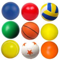 China Custom PU Foam Ball , Pressure Relief Anti Stress Ball With Logo for sale