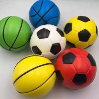 China Custom PU Foam Ball , Pressure Relief Anti Stress Ball With Logo for sale