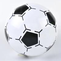 China Customized Children Inflatable PVC Soccer Ball Toy Football Shape Bouncing Gift for sale