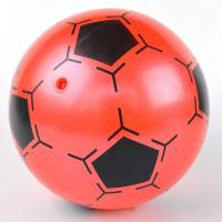 China Customized Children Inflatable PVC Soccer Ball Toy Football Shape Bouncing Gift for sale
