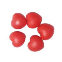 China Heart Shape Pu Foam Stress Ball Toys Pressure Relief 6.8cm Diameter for sale