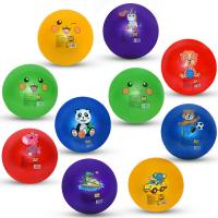 China PVC Antiburst 5 Inch Inflatable Ball , Ultralight Small Playground Ball for sale
