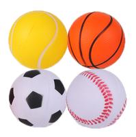 China Antiburst Odorless Mini Foam Sports Balls , Nontoxic Soft Foam Indoor Football for sale