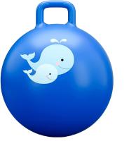 China Portable PVC Childrens Bouncy Hoppers , Non Toxic Hopping Ball With Handle for sale