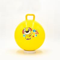 China OEM Round Space Hopper Toy Ball Outdoor With Handle Multipurpose for sale