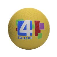 China Antiwear Natural Rubber Bouncy Ball , Multifunctional 8.5 Inch Dodgeball for sale