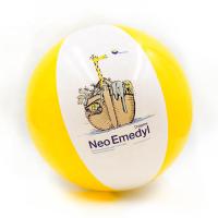 China Antiwear PVC 12 Inch Inflatable Beach Ball , Ultralight Custom Printed Beach Balls for sale
