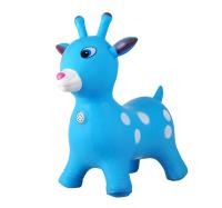 China Inflatable 6 Inch Bouncy Giraffe Hopper Animals Anti Slipping for sale