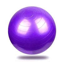 China Antiwear Odorless Blowing Up Exercise Ball , Nonslip Yoga Ball For Back for sale