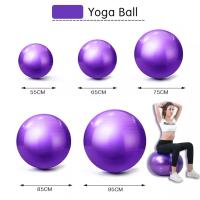 China OEM Multipurpose PVC Yoga Ball Ultralight Durable For Exercise for sale