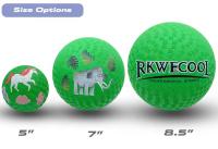 China OEM Inflatable Large Rubber Bounce Ball Odorless Wear Resistant for sale