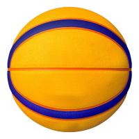 China Recycled Odorless Rubber Bounce Ball Antiwear Basketballs For Camps for sale