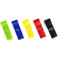 China Tasteless Latex Elastic Loop Resistance Band Multifunctional For Cross Training for sale