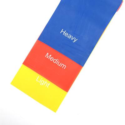 China Reusable Non Slip Resistance Bands , Odorless Stretchable Belt For Exercise for sale